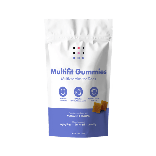 Plasma & Collagen Multifit Dog Gummy Supplements for Immunity & Digestion